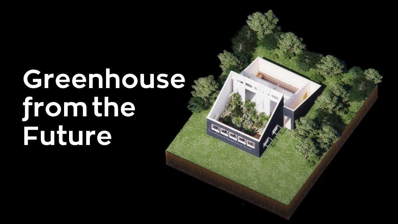 Passive Solar Greenhouse, Root Cellar and Commercial Kitchen - YouTube