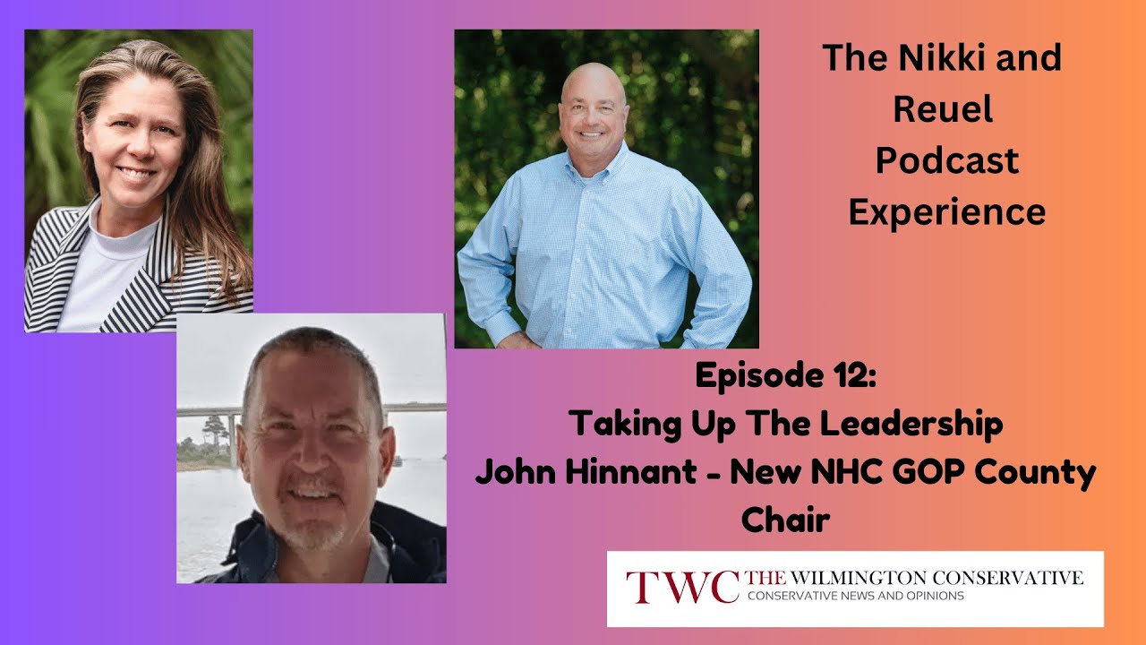 Taking Up The Leadership John Hinnant - New NHC GOP County Chair - YouTube