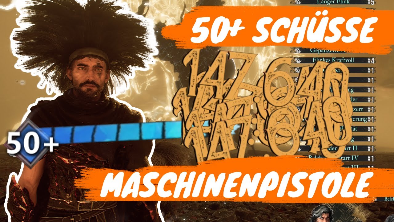 Maschinenpistole Build Verso | Machine Gun | Clair Obscur - Expedition ...