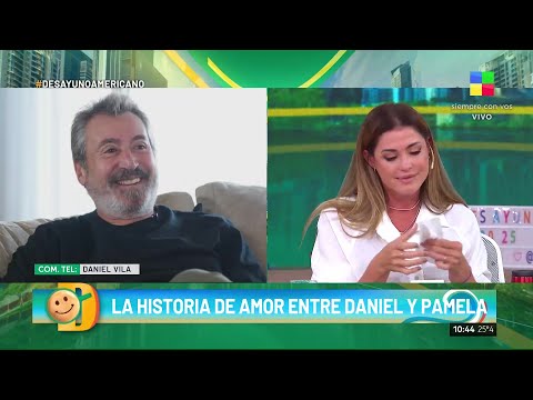 💕 La historia de amor entre Daniel Vila y Pamela David
