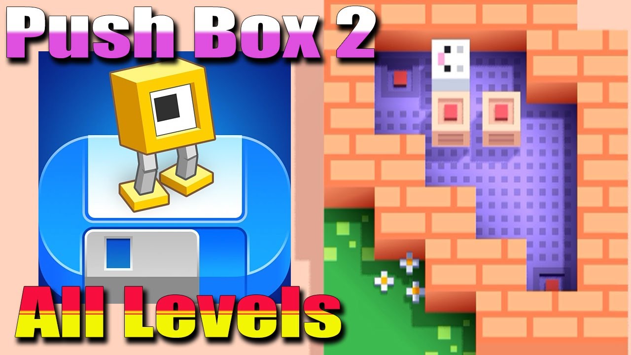 Fancade Push Box 2 All Levels - YouTube