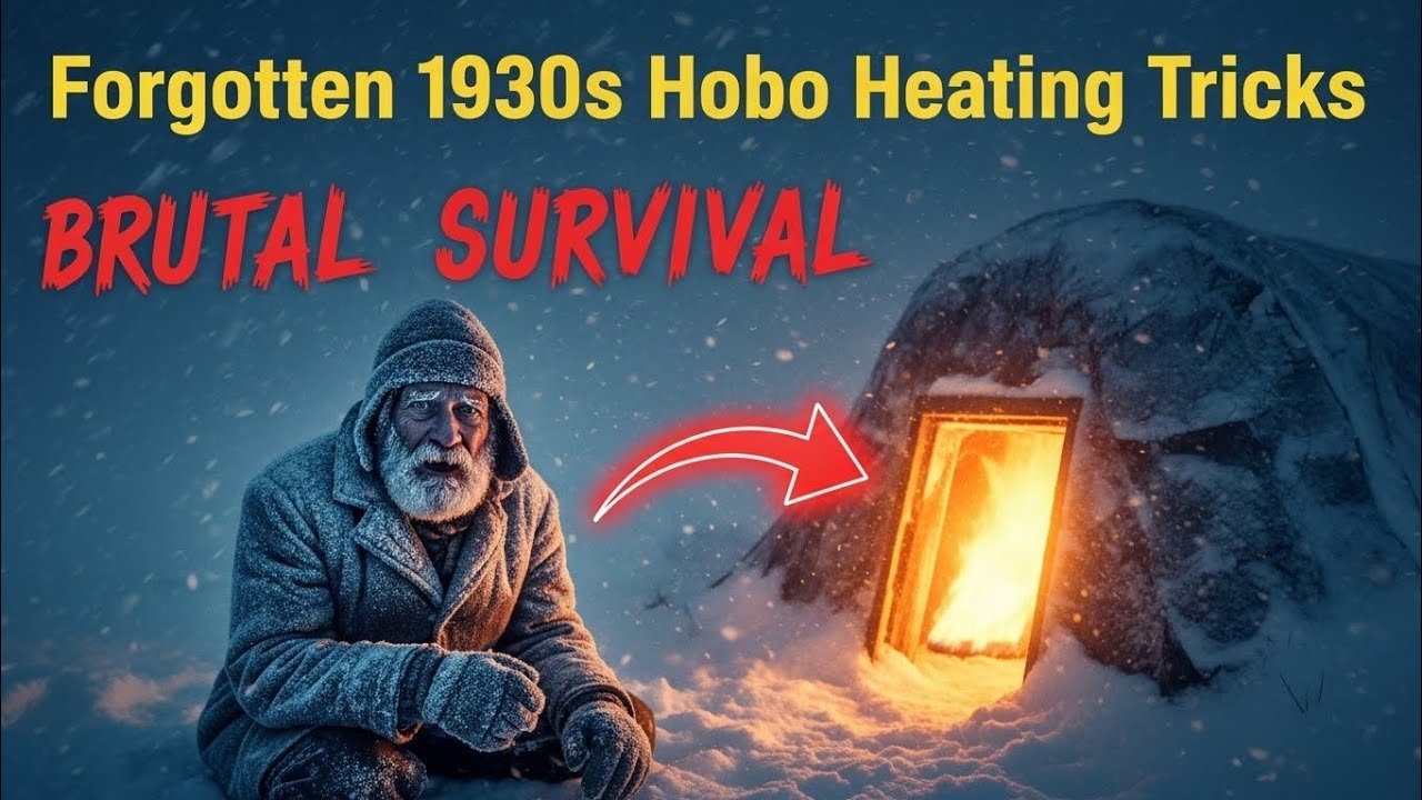 Forgotten 1930s Non Electric Hobo Heating Tricks - DIY Survival Heat ...