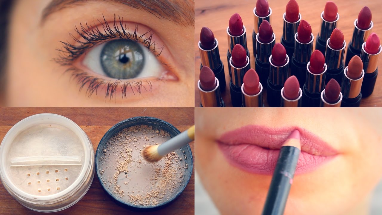 NATURAL & ORGANIC MAKEUP COLLECTION/ HAUL 2016 (Cruelty free + Natural ...