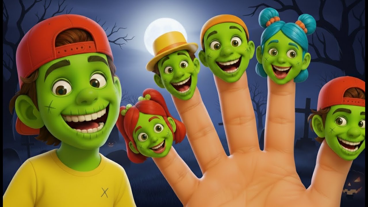 Finger Family with Zombies | Kids Songs - YouTube