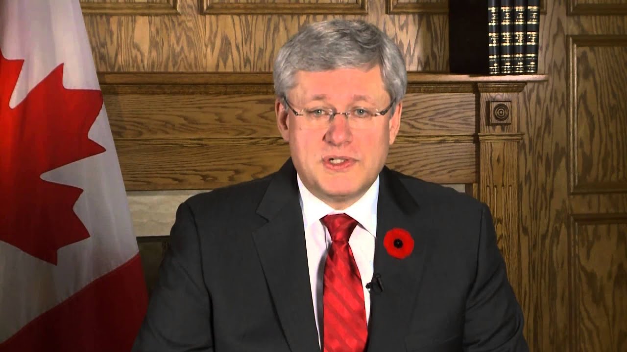 A Special Message from PM Stephen Harper - YouTube