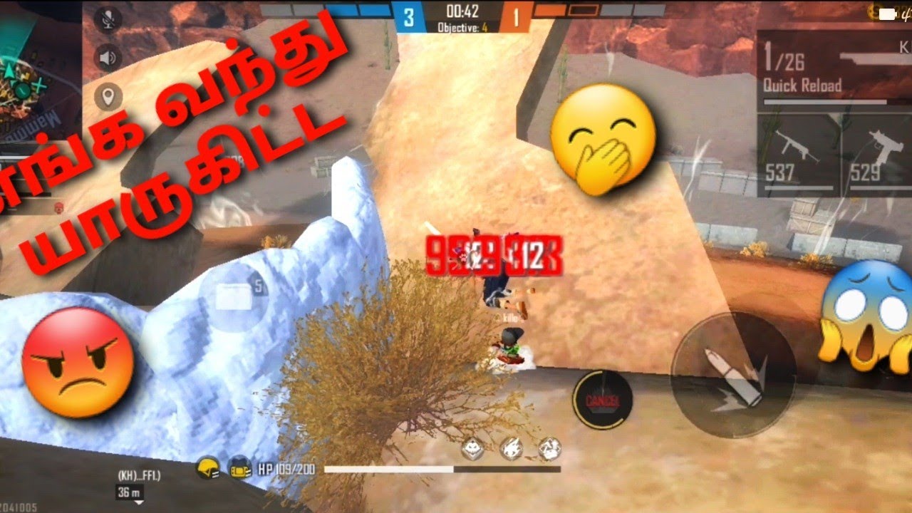 😱வெற💥 லெவல்🔥 game😱 play😡|class squad ranked game play in tamil|free ...
