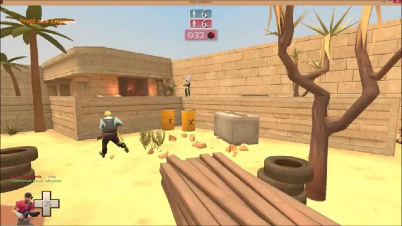 Be the palm tree - TF2 Prop Hunt - YouTube