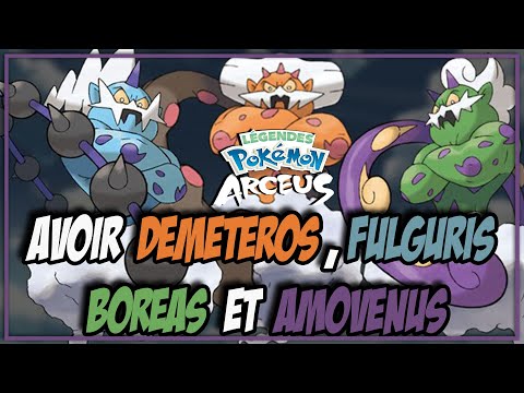 Les Avatars de HISUI : Démétéros, Fulguris, Boréas et Amovénus (Quêtes ...