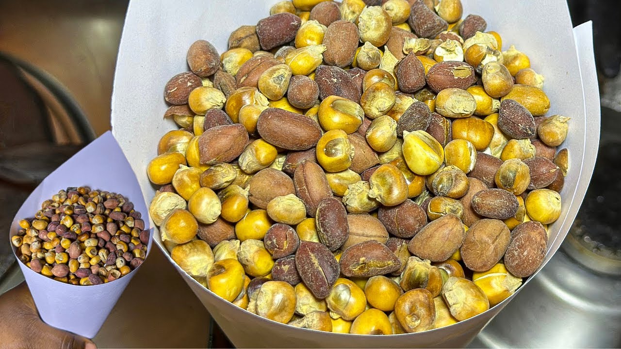 How to make Parched Corn and Groundnuts (Krang Krang) | Cameroon🇨🇲 ...