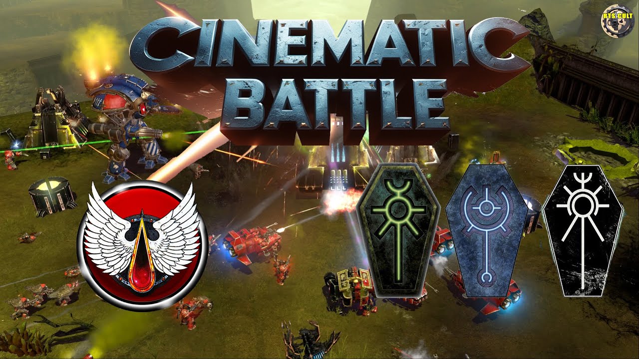 Angels Sanguine Strike Fast Swift 3v3 Victory Over Necrons - DoW 2 ...