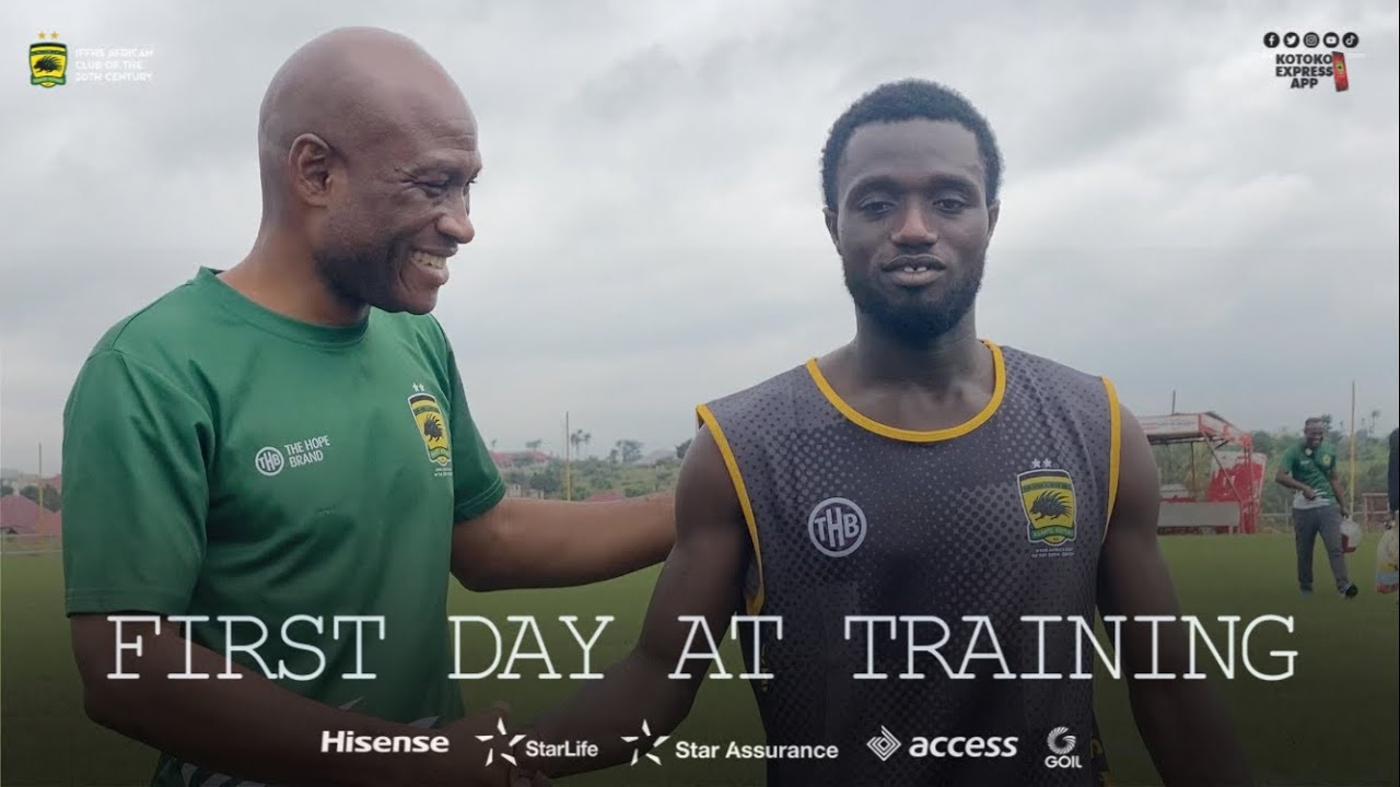 ON CAMERA: Samuel Tenadu‘s First Day at Training | Inside Pre-Season ...