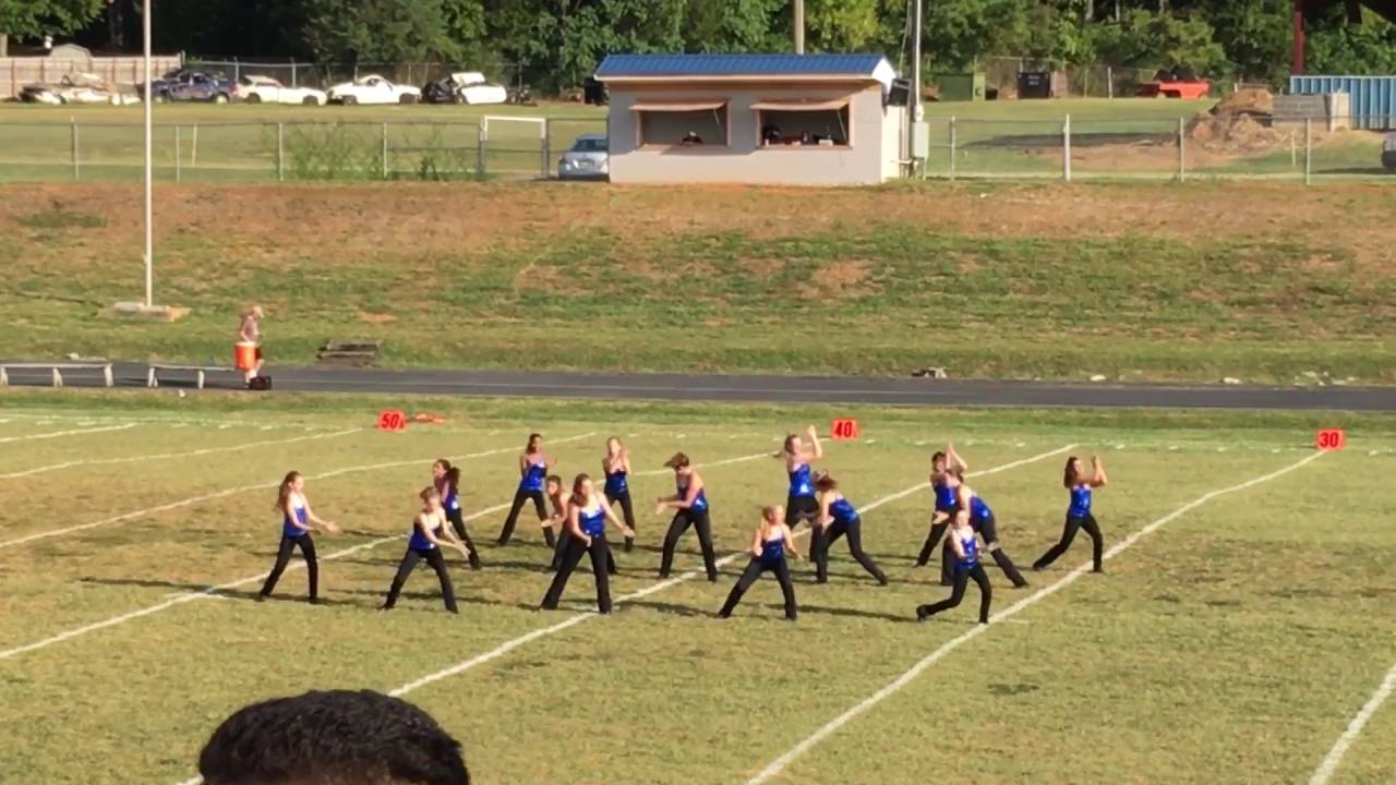 JMS dance team 9/13/16 homecoming - YouTube
