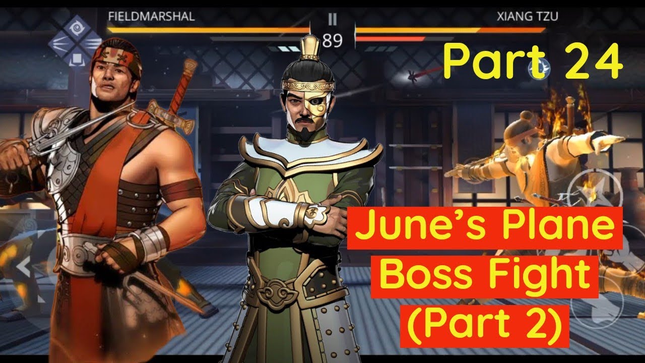 Shadow Fight 3 | June's Plane Boss Fight | Part 2 - YouTube