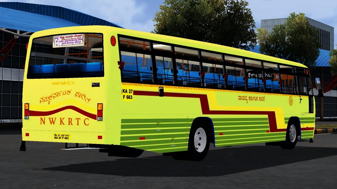 🔥KMS BUILT NWKRTC EICHER BS3 BUS MOD RELEASED ️‍🔥 - YouTube