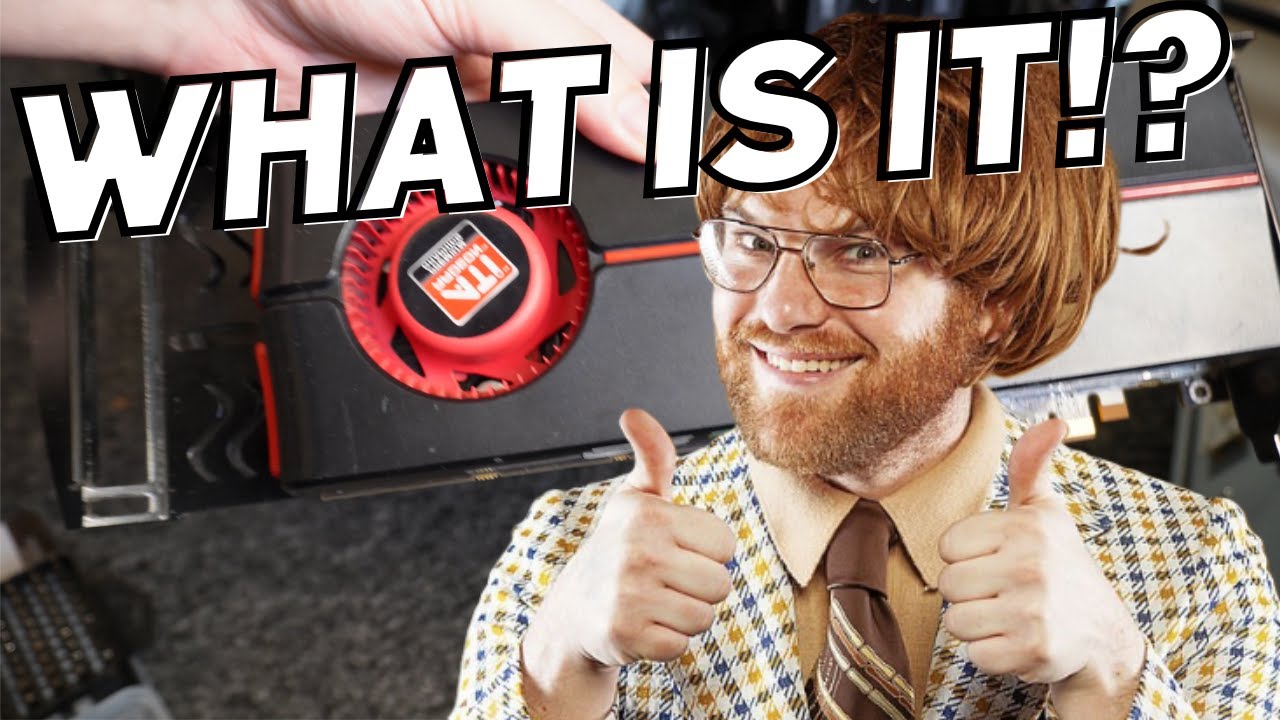 What is this STRANGE graphics card I found inside an old gaming PC ...