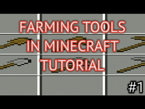 How to make farming tools in Minecraft #2 - YouTube