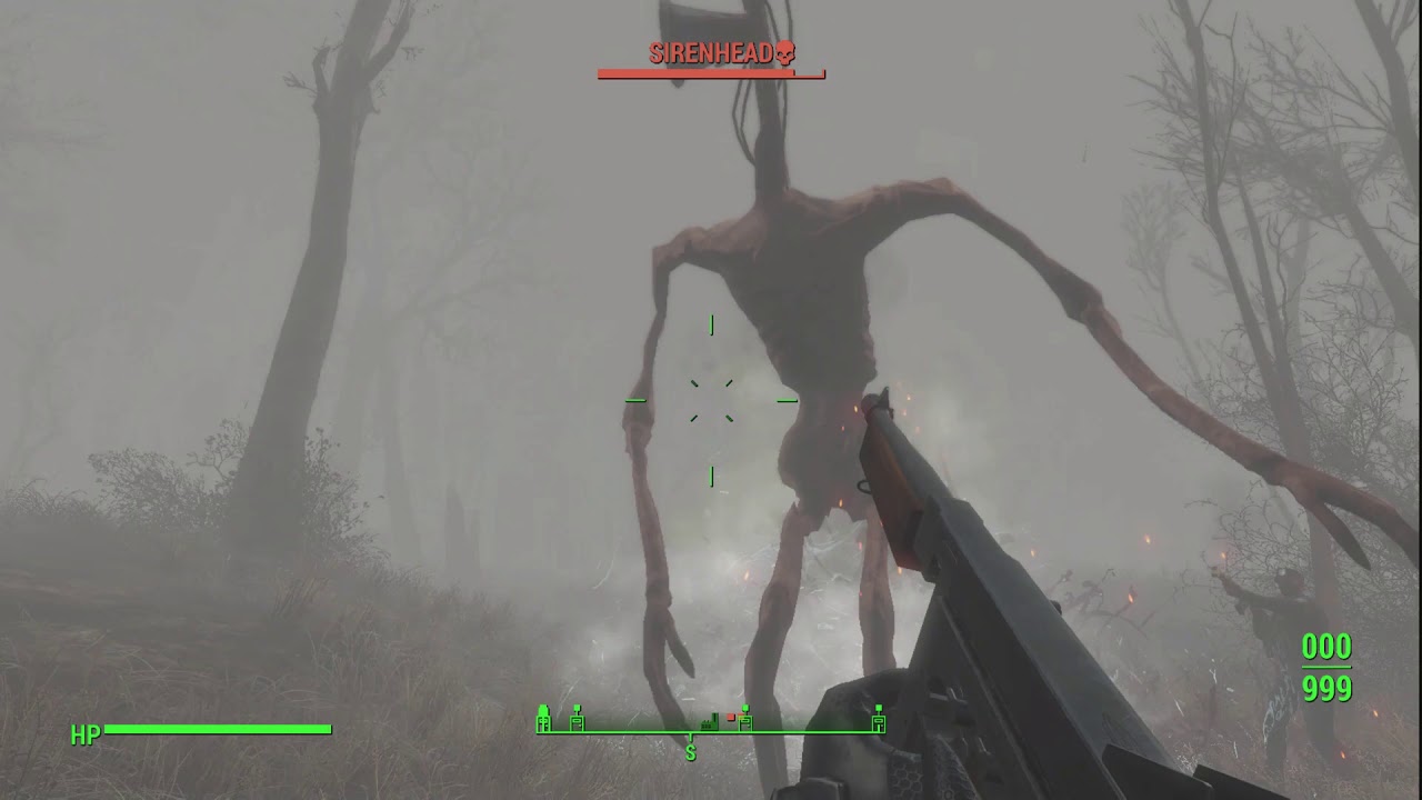 Finding Siren Head in Fallout 4 2020 - YouTube