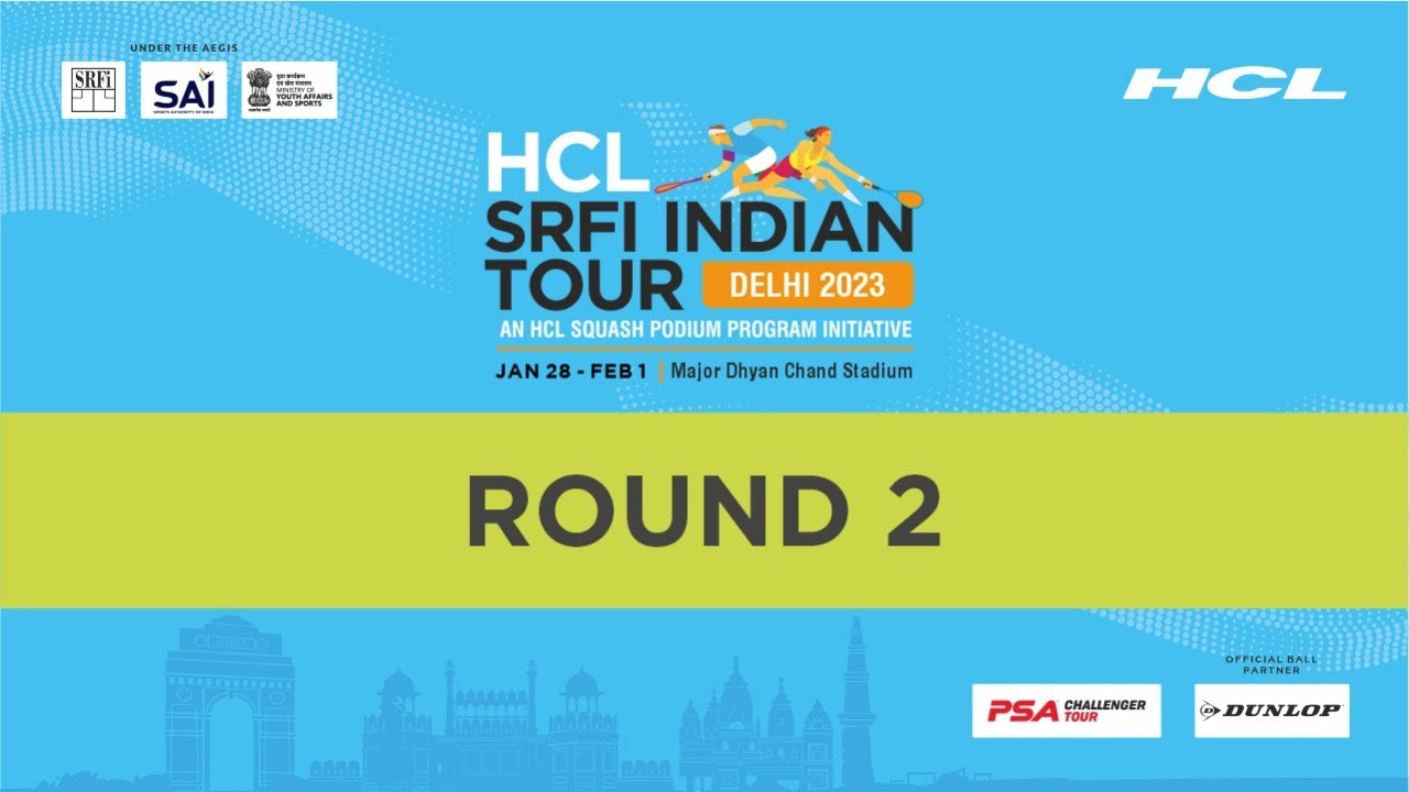 Court 4 - Round 2 - HCL SRFI INDIAN TOUR DELHI LEG 2023 - YouTube