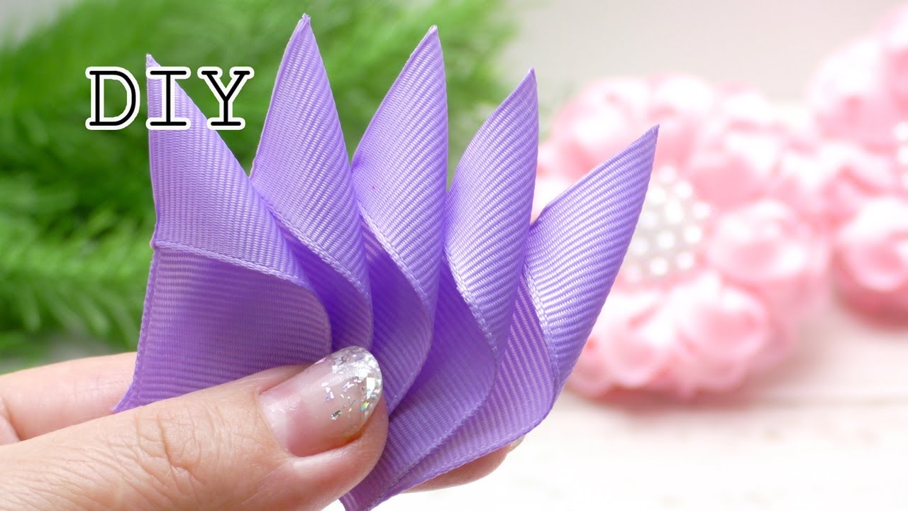 You'll be surprised How Simple and Beautiful it is. Super Easy Flower ...