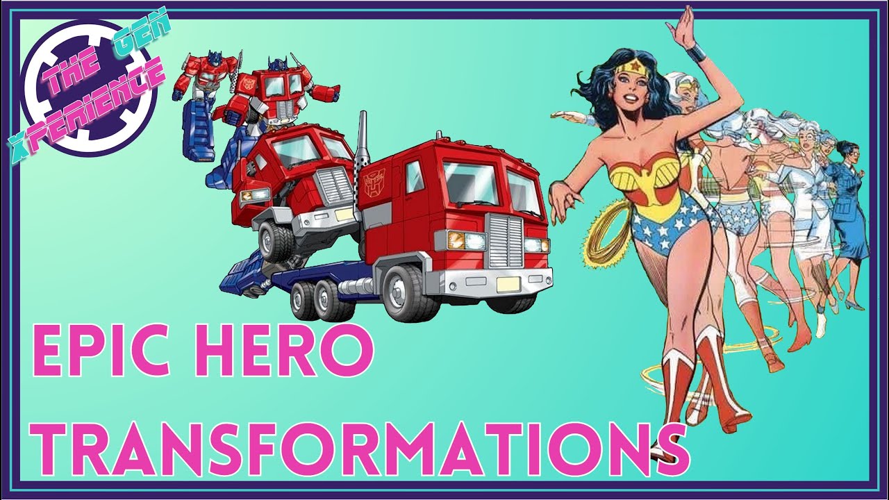 13 Must See 80s TV Hero TRANSFORMATIONS | Live Action & Animated Epic ...