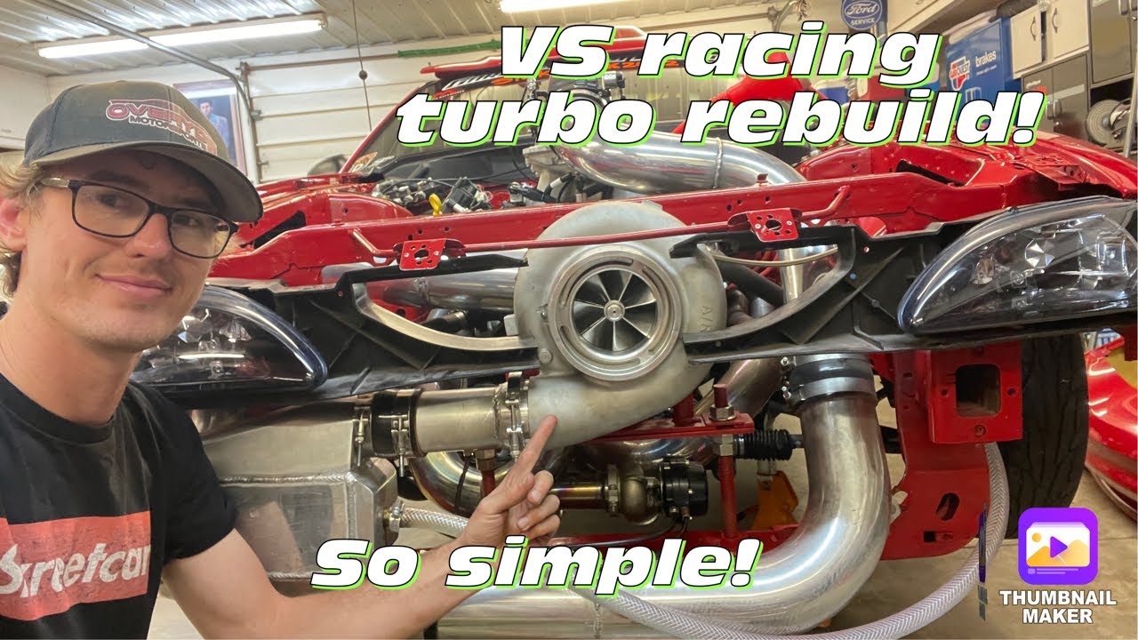 Rebuilding a VS racing turbo!! It was so easy! Ready for Cash at the ...