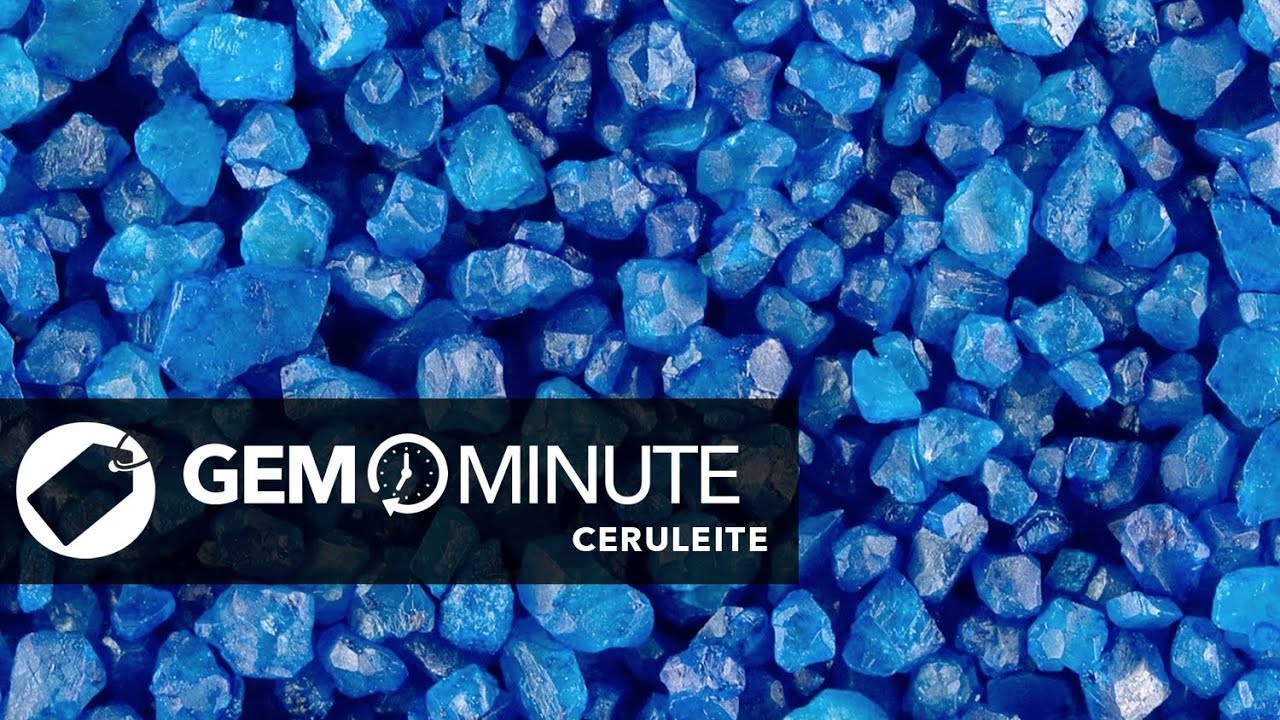 Gem Minute: Ceruleite - YouTube