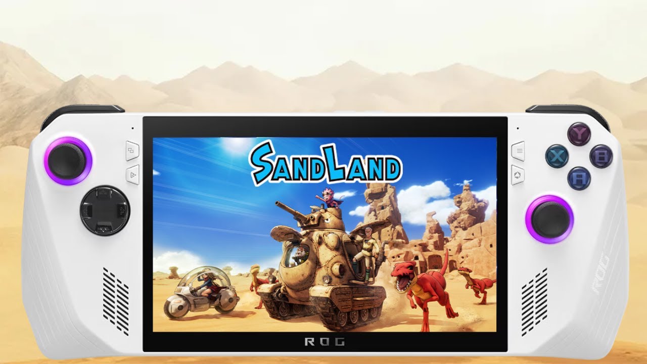 SAND LAND | Rog Ally Ryzen Z1 Extreme - YouTube