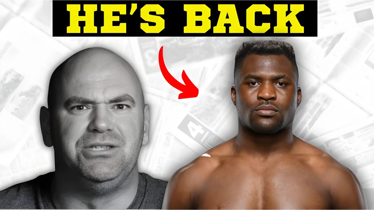 Francis Ngannou is BACK...Talks About Exit From UFC - YouTube