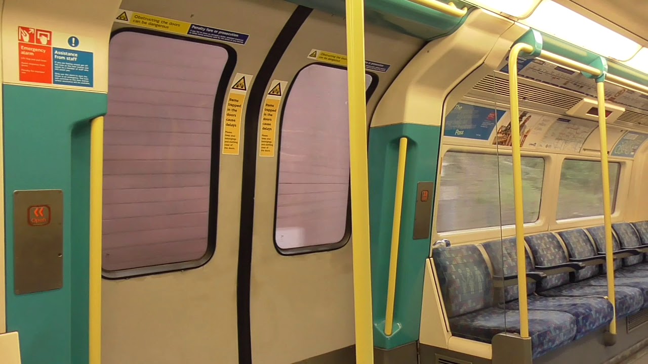 Jubilee Line 1996TS from Wembley Park to Queensbury - YouTube