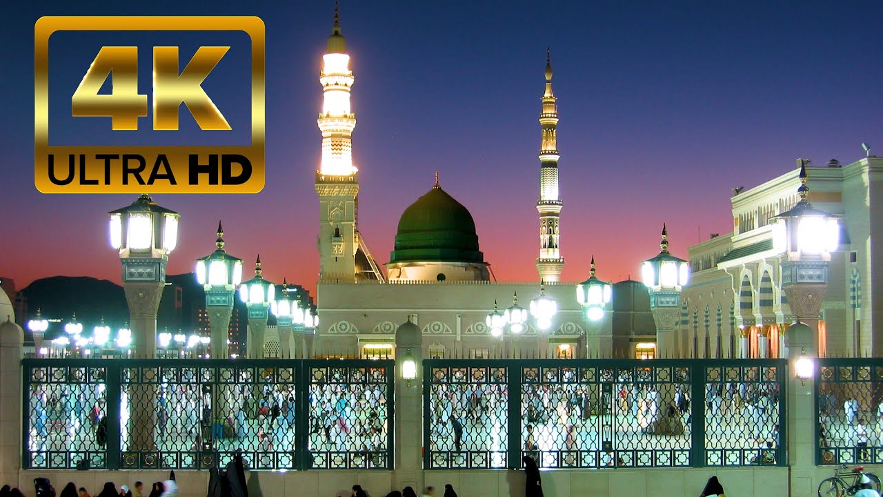 4K Ultra HD. Beautiful Madinah city tour in 4 minutes. GoPro Time Wrap ...
