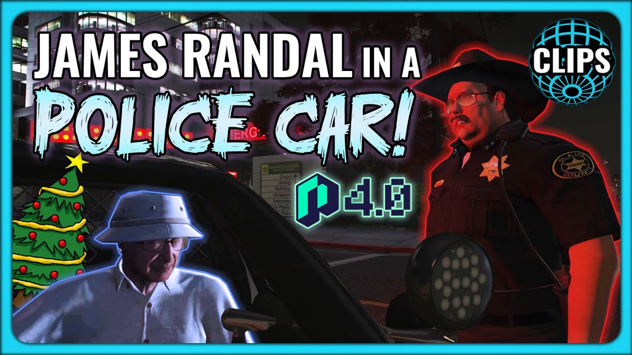 JAMES RANDAL IN A POLICE CAR! NoPixel 4.0! - YouTube
