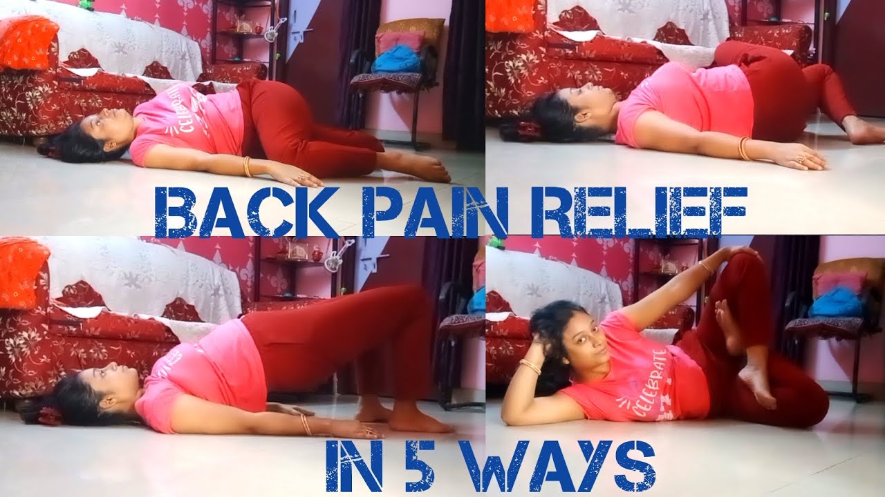 Let's Remove Back Pain In 5 Ways*Back Pain Relief With Me*5 Most Easy ...