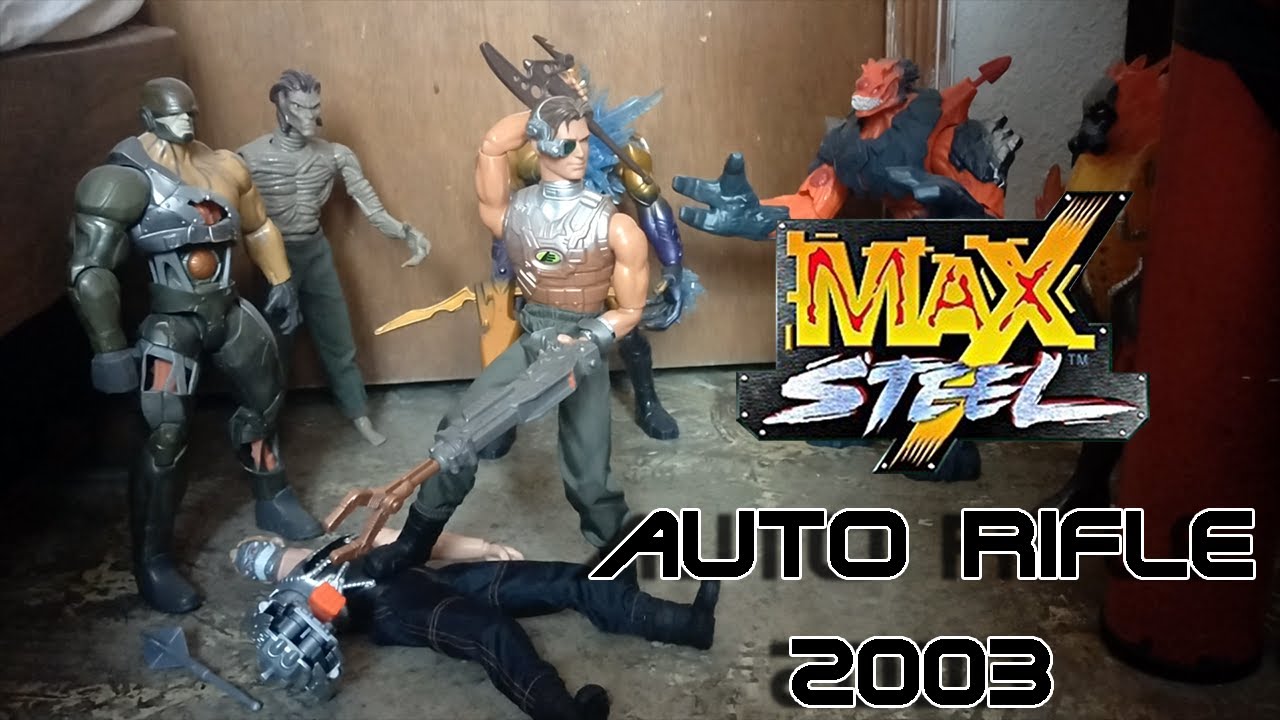 Max Steel - Max Auto Rifle 2003 Revisión - YouTube