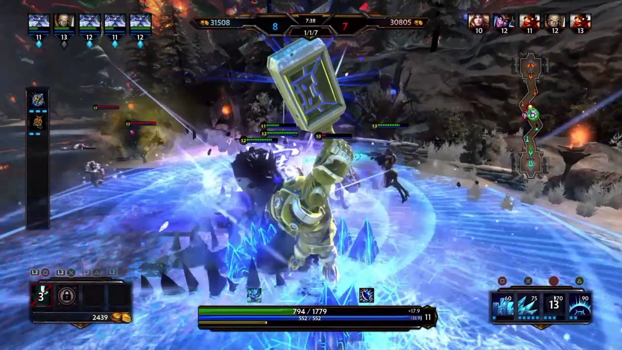 Fire and Ice: Smite Style - YouTube