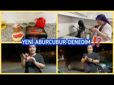 ALIŞVERİŞ✅PİŞİ YAPTIK🤪YENİ ABURCUBURLAR DENEDİM⁉️#marketing #alışveriş #bim #pişitarifi #vlog 