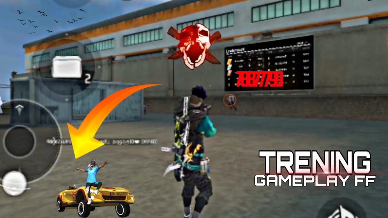 Training Gameplay Free fire 🔥 ll ff gameplay video training Gameplay ll ...