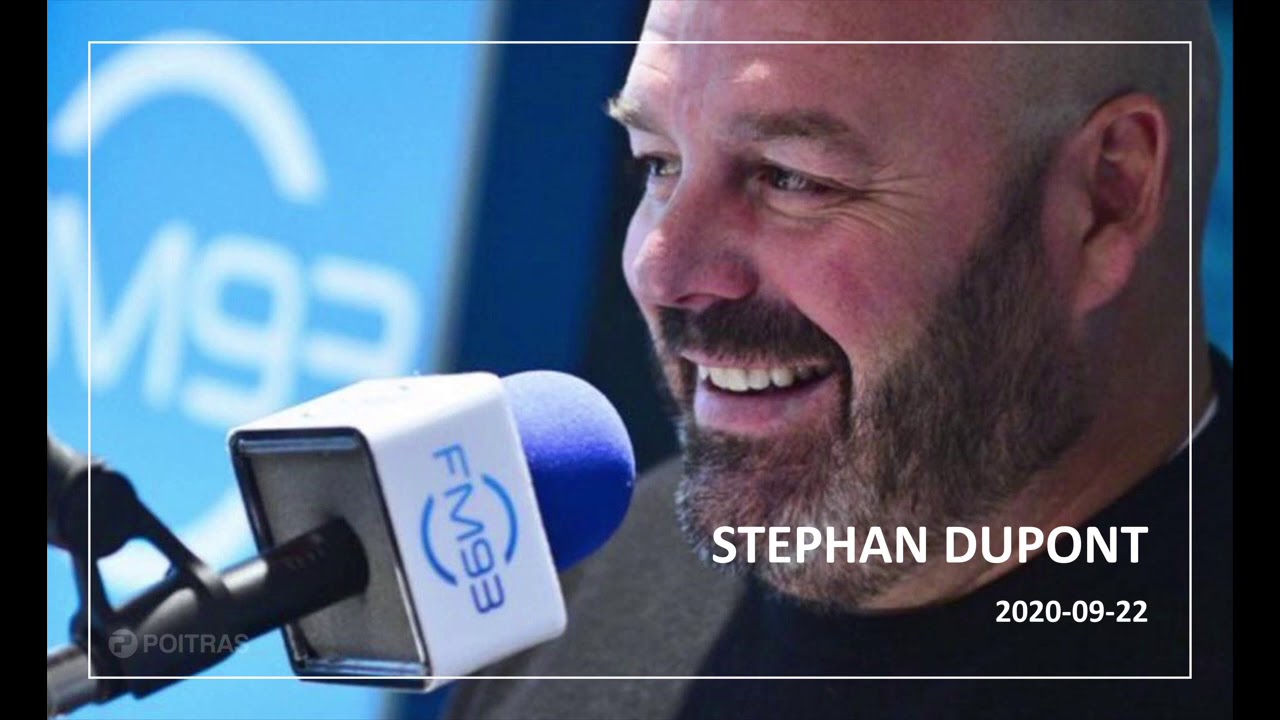 Stephan Dupont FM93 2020 09 22 - YouTube