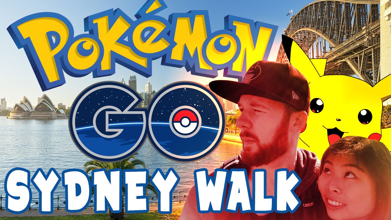 HUGE CROWD FOR POKEMON GO IN SYDNEY | ADVENTURE with GIRLFRIEND - YouTube
