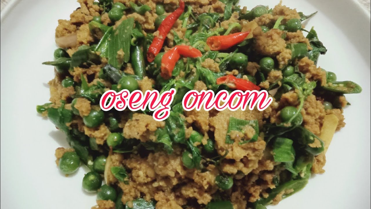masak oseng oncom lenca - YouTube