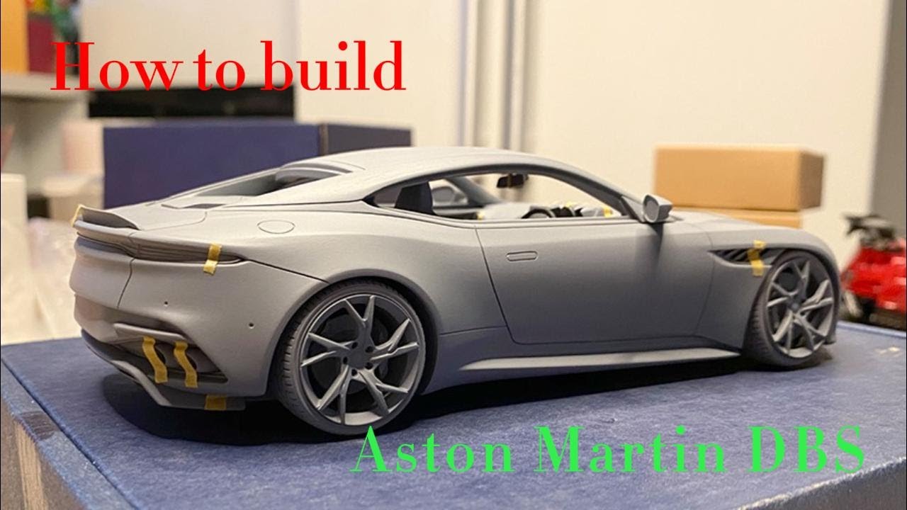 How to build 124 scale Aston Martin DBS model car Alpha Model Part 2 ...