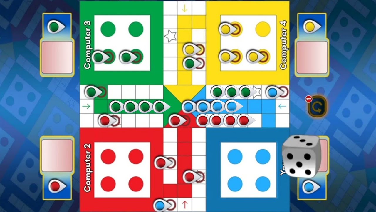 Ludo game in 4 players | Ludo King 4 players | Ludo gameplay #32 - YouTube