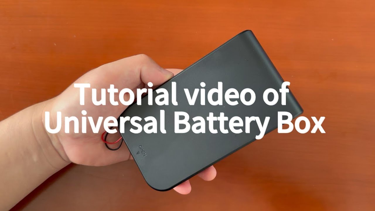 Tutorial video of Universal Battery Box - YouTube