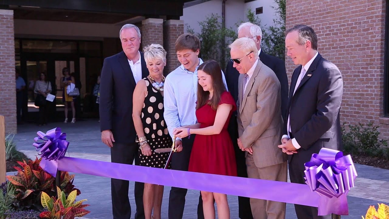 Cypress Hall Ribbon Cutting - YouTube