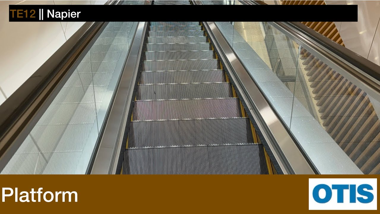 Napier MRT Station || Otis Escalator (Platform) - YouTube