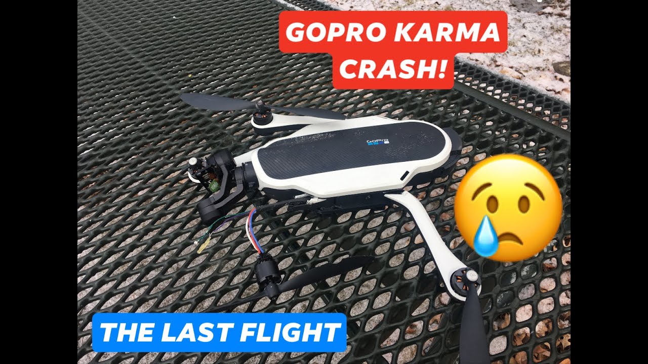 The Last Flight (4K): GoPro Karma CRASH at Palisades Kepler State Park ...