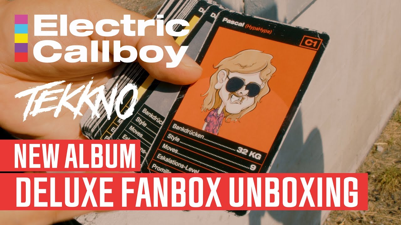 Electric Callboy | TEKKNO | Deluxe Fanbox Unboxing - YouTube