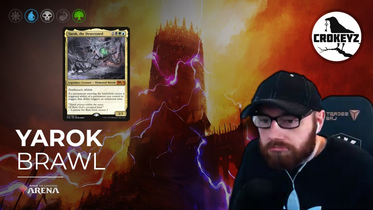 Yarok, the Desecrated! MTG Arena Brawl | CROKEYZ MTG - YouTube