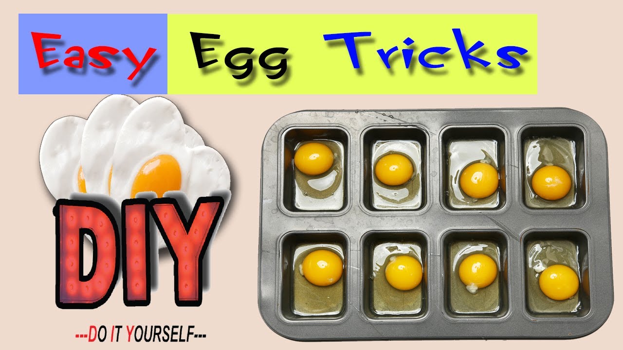 EASY EGG TRICKS - YouTube