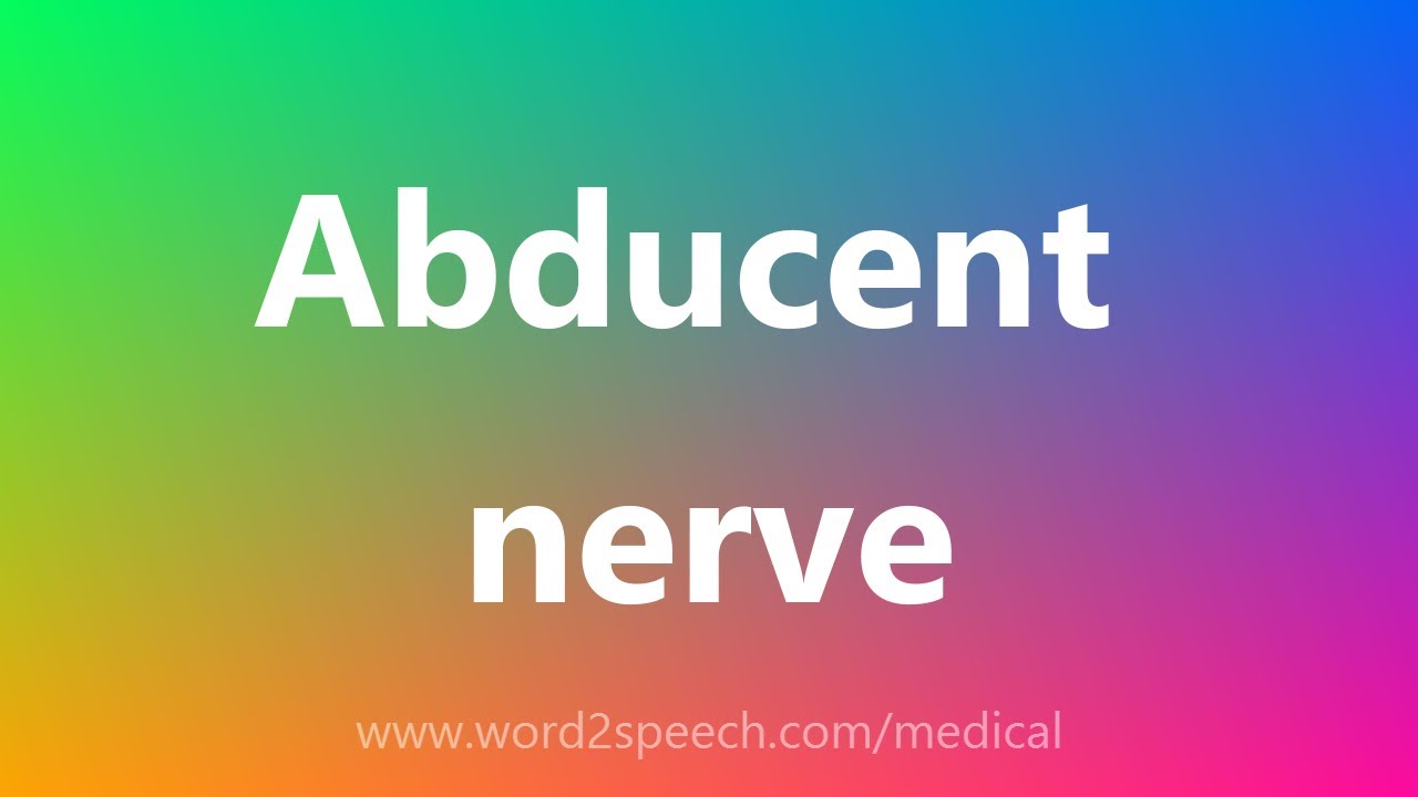 Abducent nerve - Medical Definition - YouTube