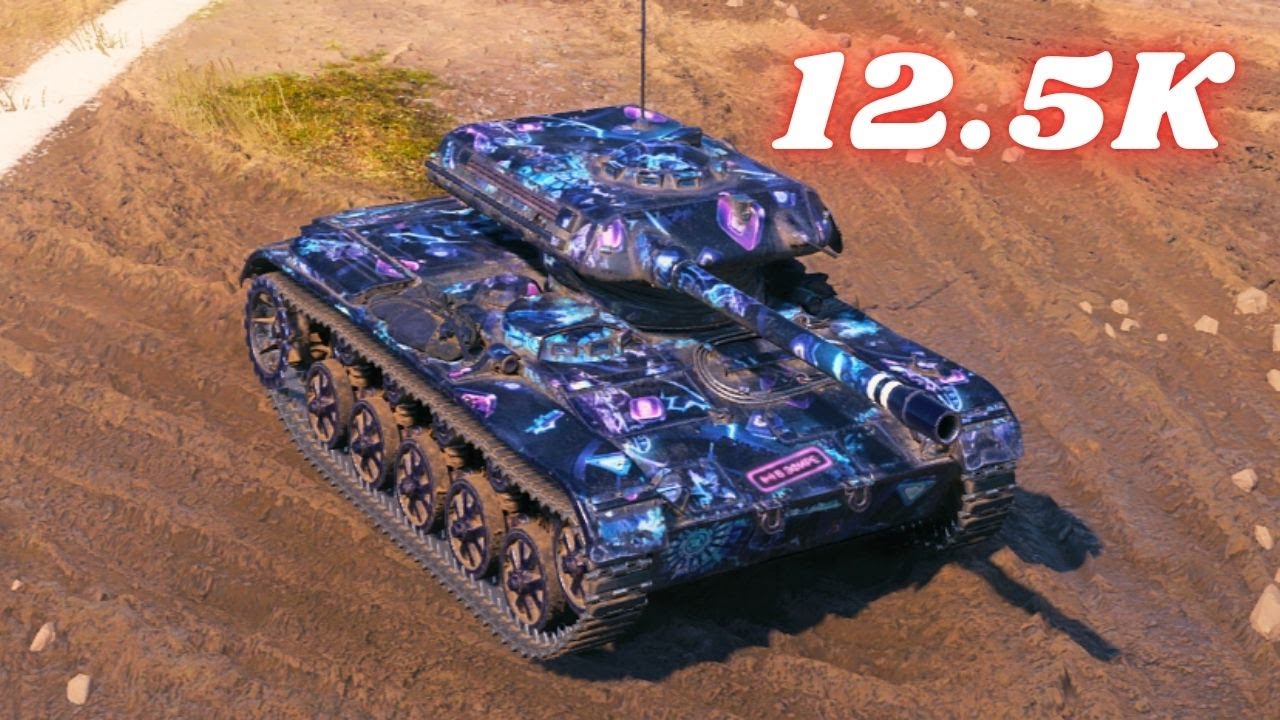 ELC EVEN 90 12.5K Spot Damage & AMX ELC bis World of Tanks - YouTube